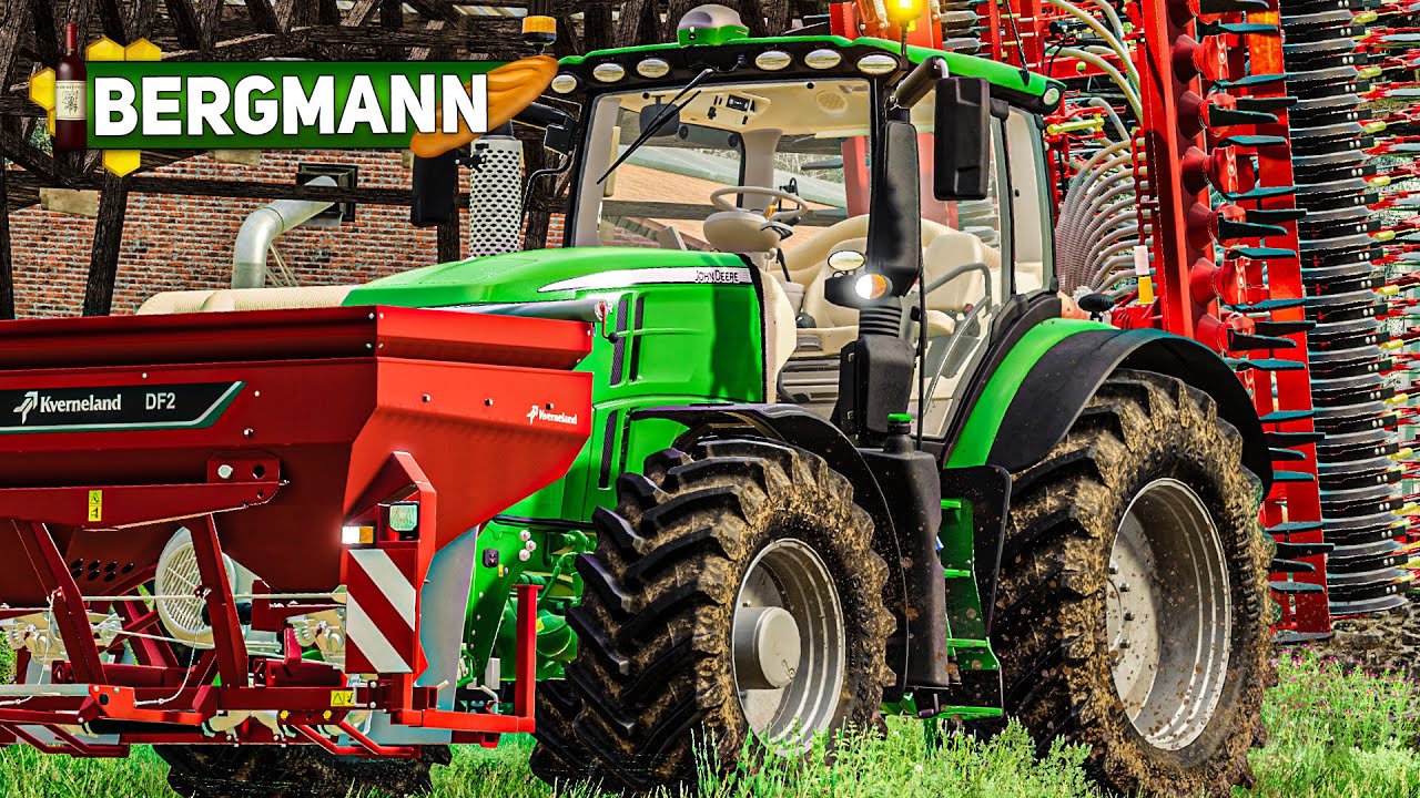 LS19 HOF BERGMANN #107: SÄMASCHINE befüllen und nutzen + neue Grafik ...