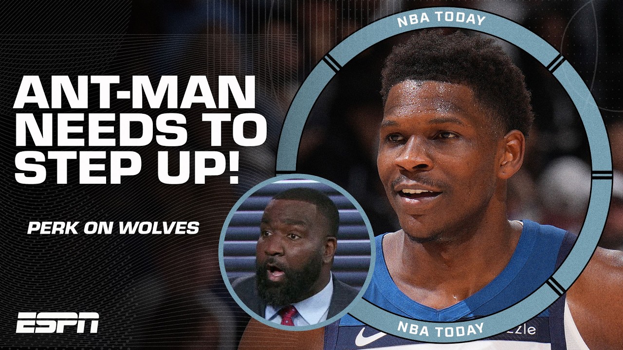 Perk wants Anthony Edwards to 'STAND UP AS A LEADER!' 📈 + Thoughts on Draymond's tech | NBA ...