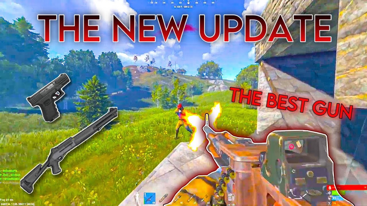 WE TOOK OVER WITH THE NEW BUSTED HMLMG in Rust - YouTube