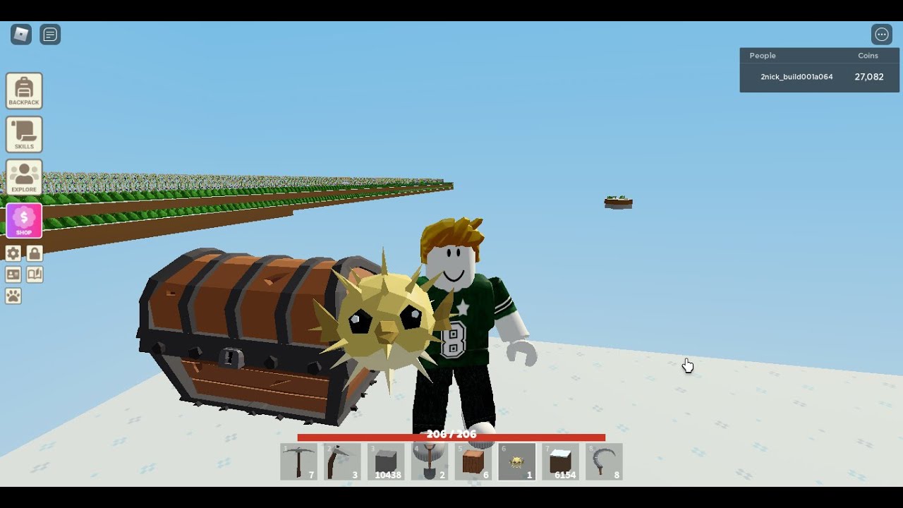 I Open Treasure Chest And I Get Puffer Fish! in Roblox : Islands. - YouTube