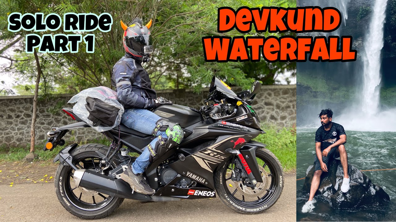 Shirdi To Devkund Waterfall Solo Ride R15 v3 Part 1 - YouTube