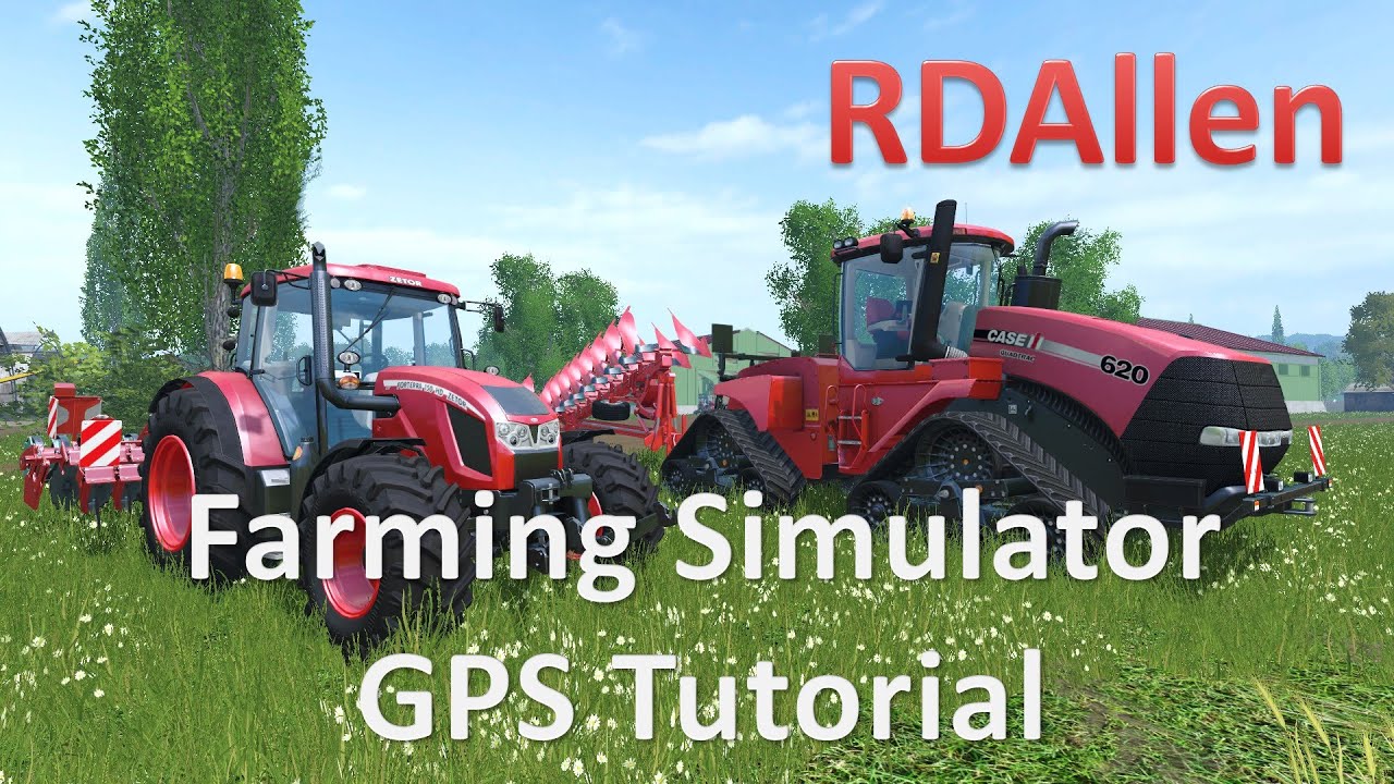 Farming Simulator GPS Mod Tutorial - YouTube