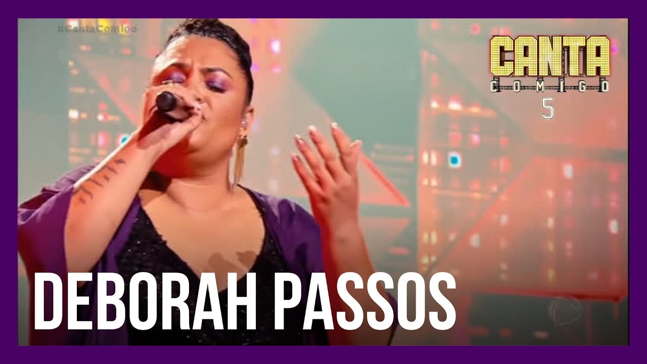 Frentista e cantora, Deborah Passos interpreta “Temporal de Amor” em volta ao Canta Comigo - YouTube