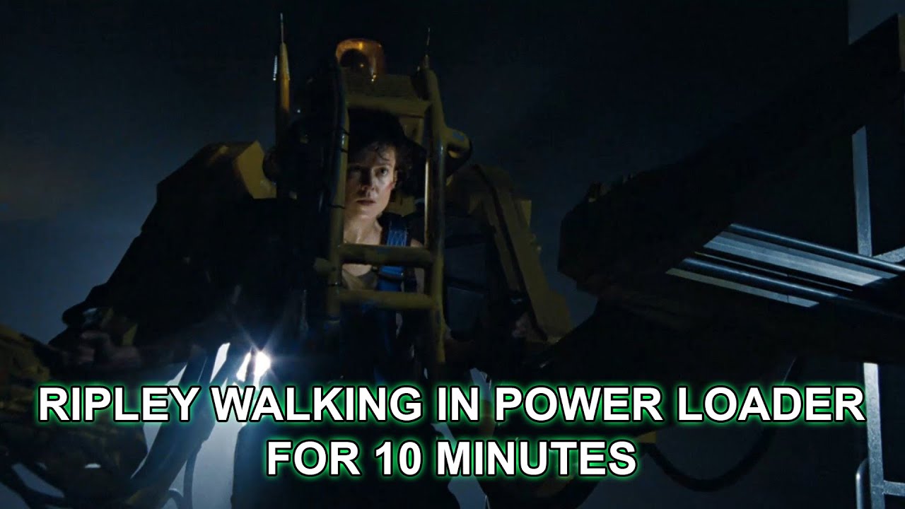 Ripley Walks In Power Loader For 10 Minutes - YouTube