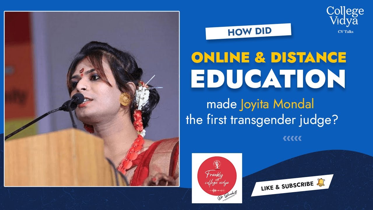 How did online & distance education helped 'JOYITA MONDAL' become the ...