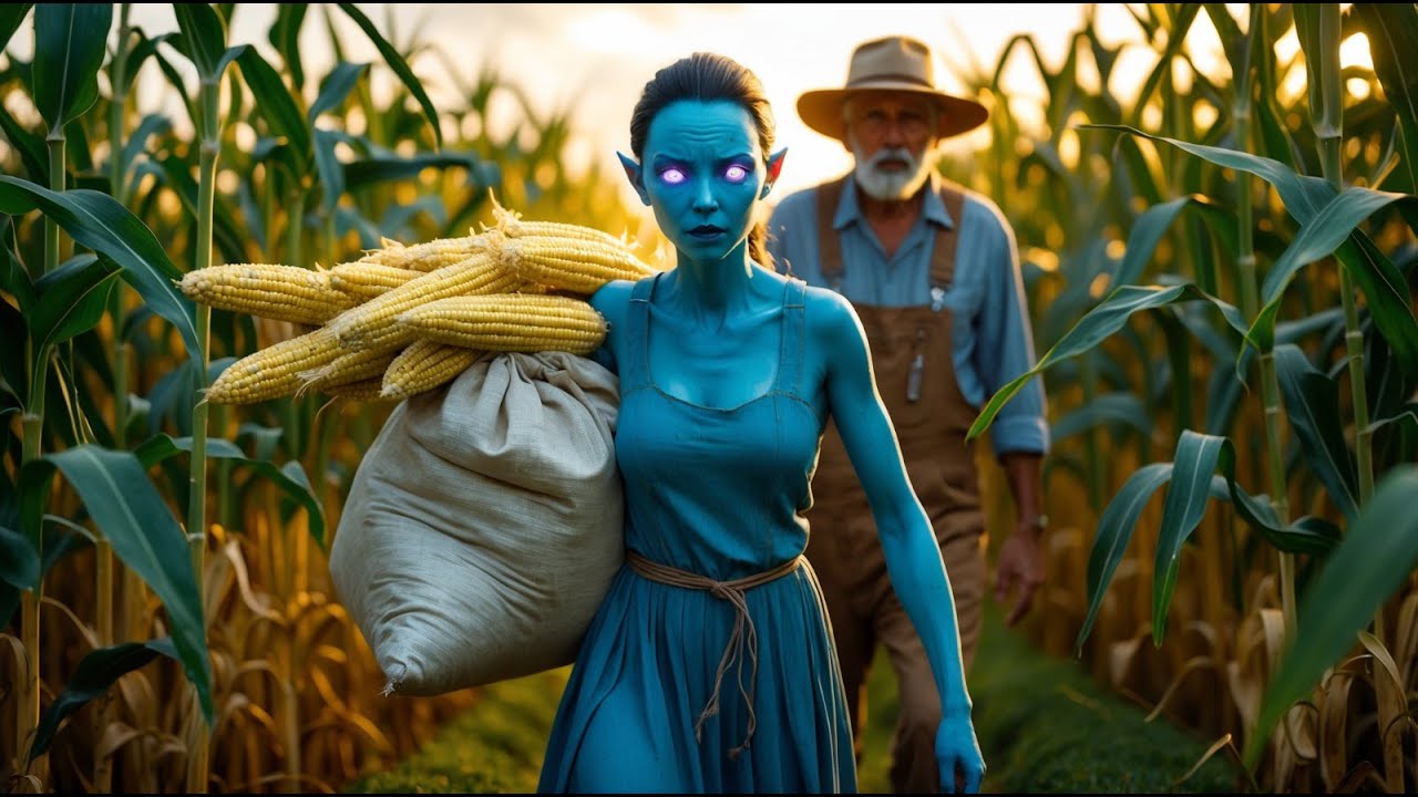 The Farmer Found the Alien Girl Taking Corn, Was Touched by Her Plea ...
