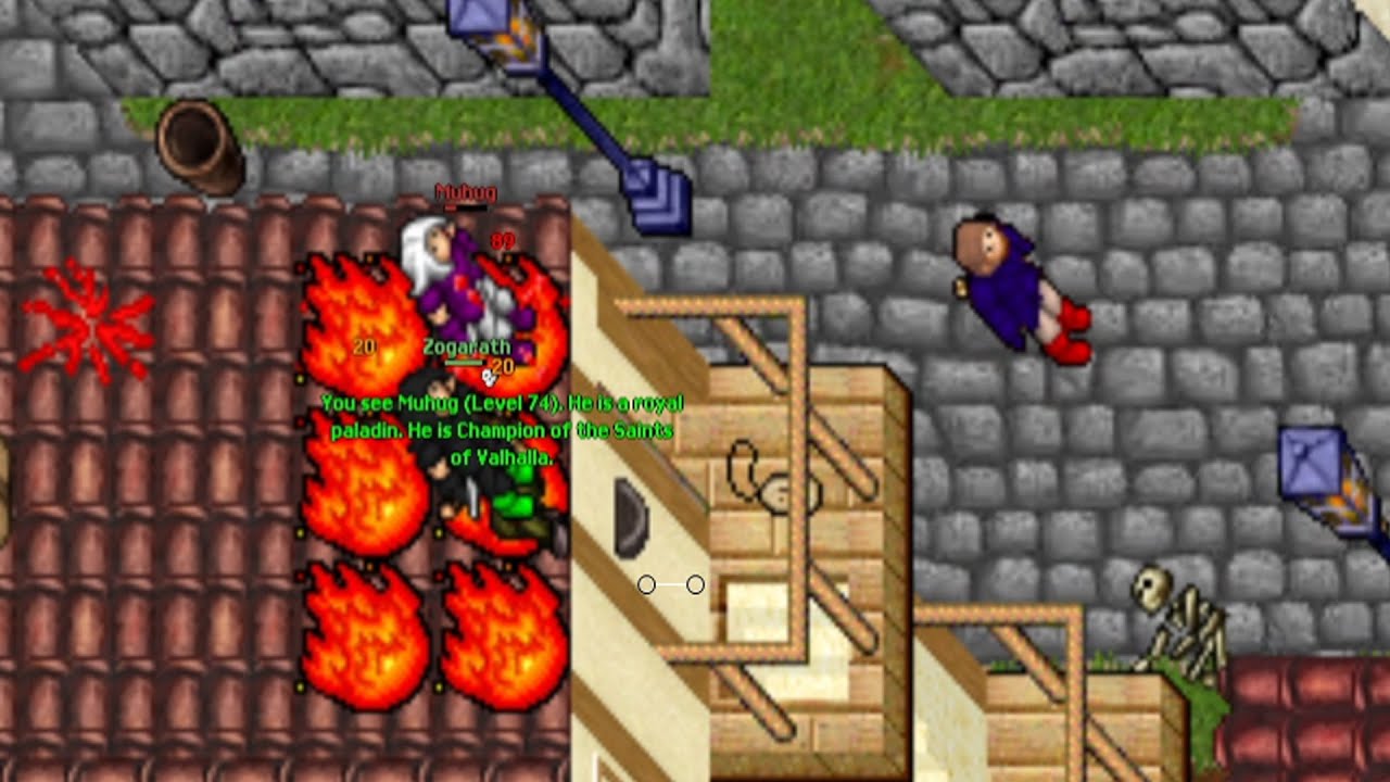 (PK) 74 RP owned by 120 EK + Nice loot (Libera 2006 - RL Tibia 7.6 ...