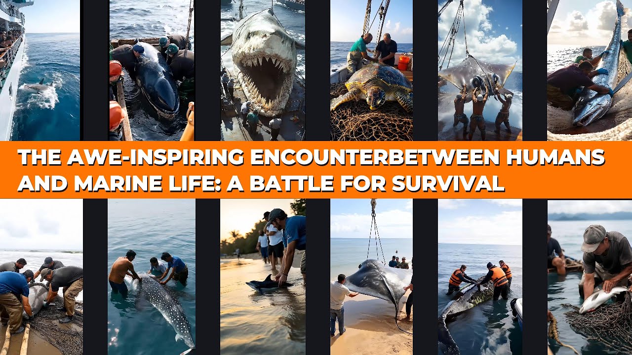 The Awe-Inspiring Encounter Between Humans and Marine Life: A Battle ...