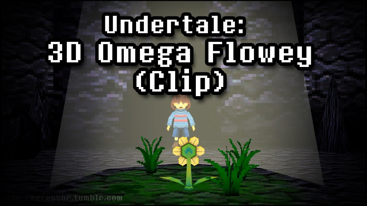 Undertale: 3D Omega Flowey (Clip) - YouTube