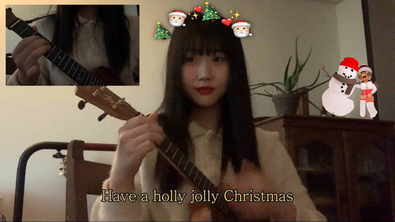 Holly jolly Christmas ukulele🎅🏻🎄 ️‍🔥 - YouTube