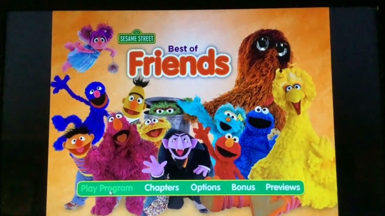 Sesame Street Best Of Friends DVD 2012 - YouTube
