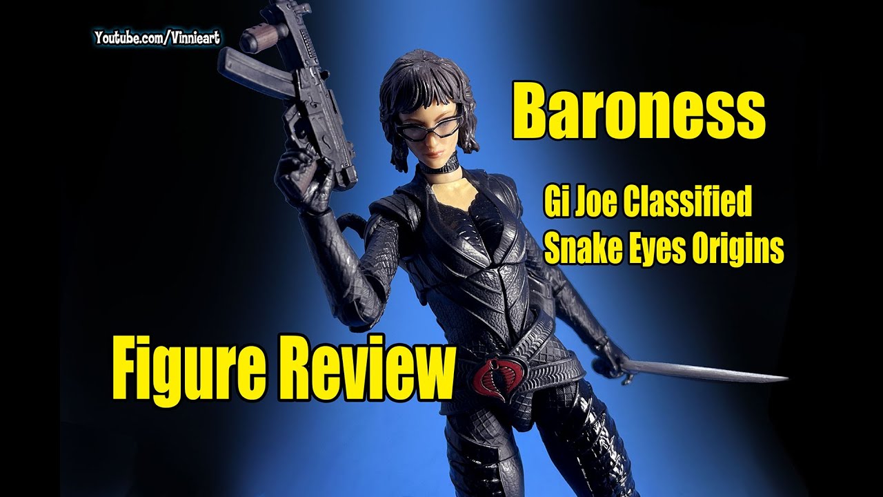 Baroness Snake Eyes Origins Classified Series Figure Review! - YouTube