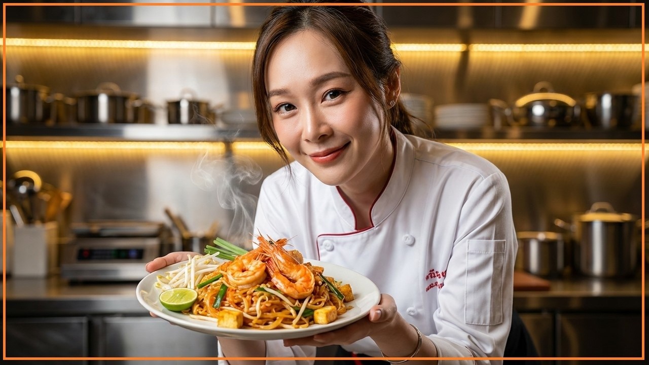 Thailand’s Cutest Chef: Michelin Level Street Food - YouTube