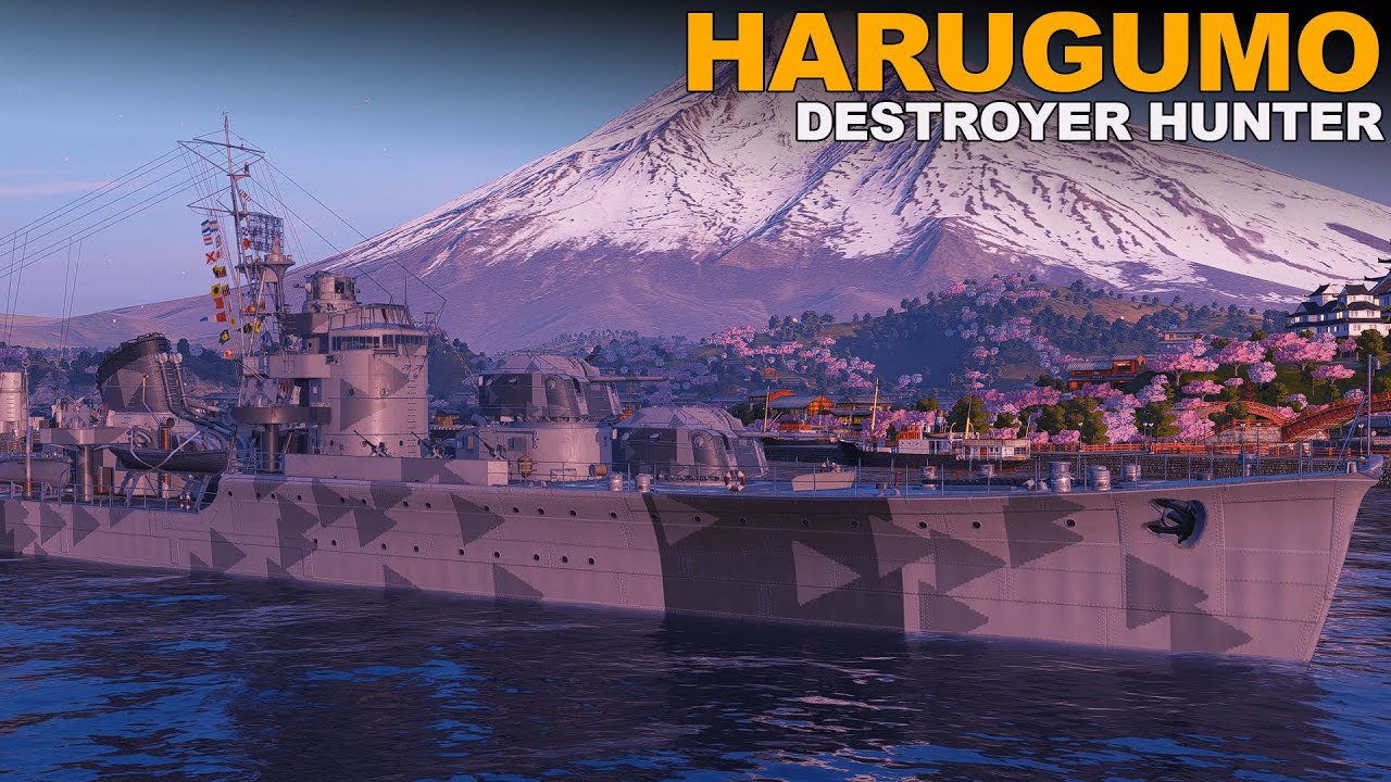 Harugumo Destroyer Hunter - YouTube