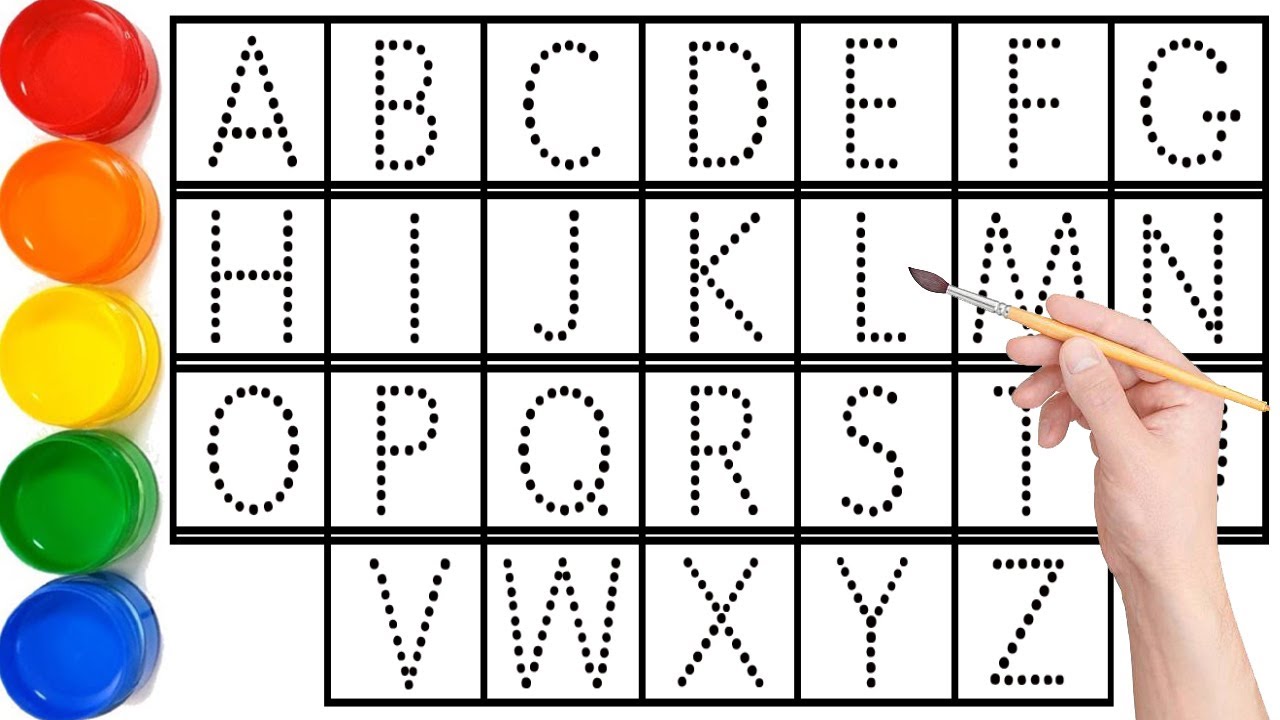 Let's Learn to Write and Read Alphabet A to Z for Beginners // ABC for ...