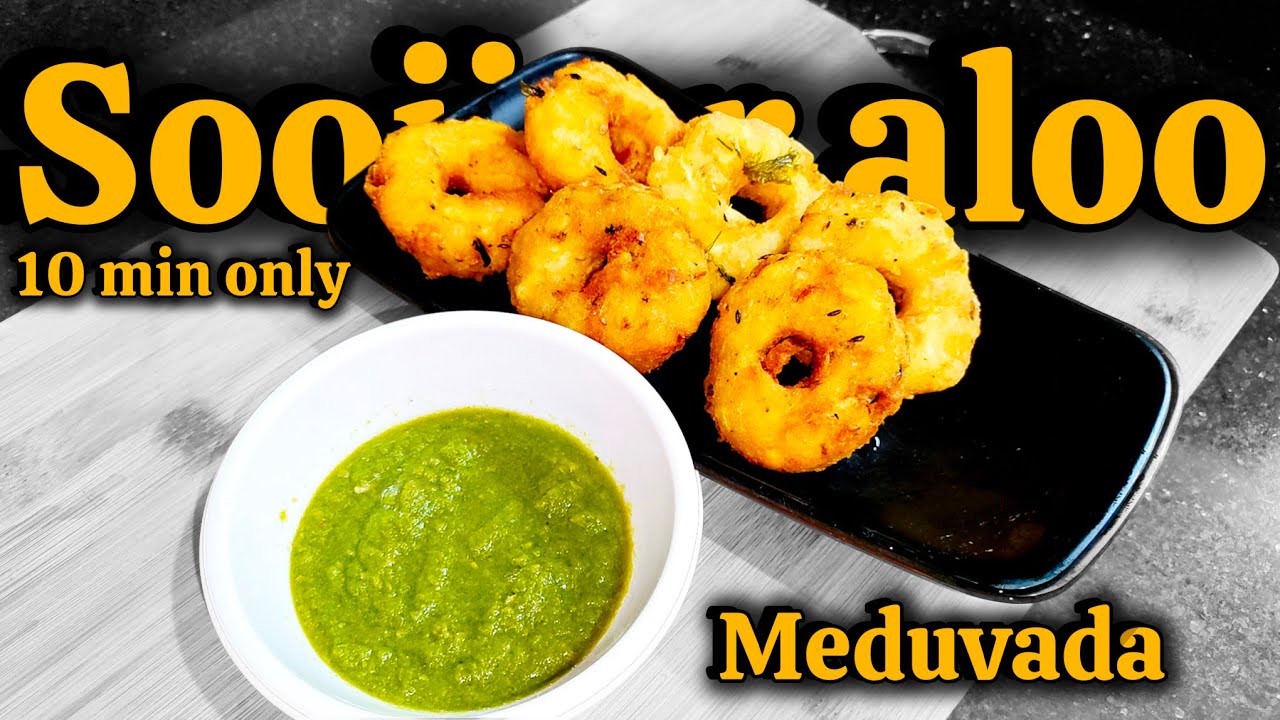 Suji aloo ka vada/ break fast/suji ka nasta/famous nasta/chef style ...
