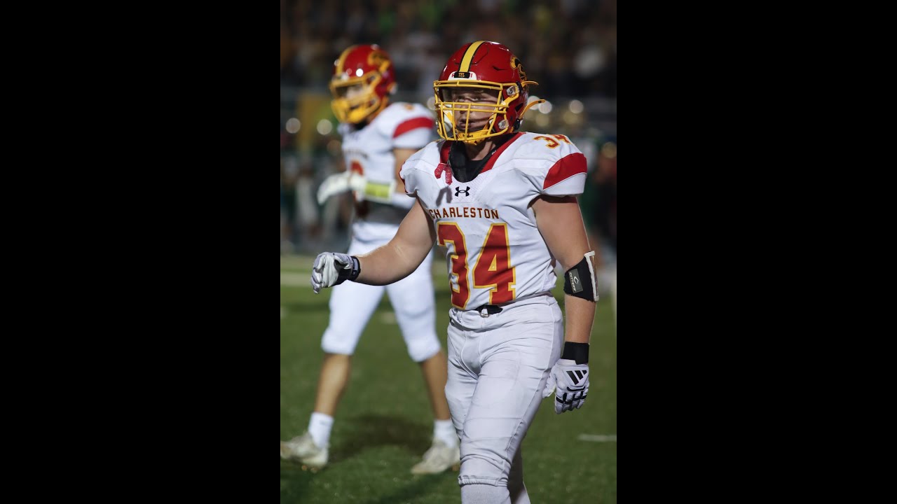 Ben Coffey Charleston High School Football Senior 2024 - YouTube