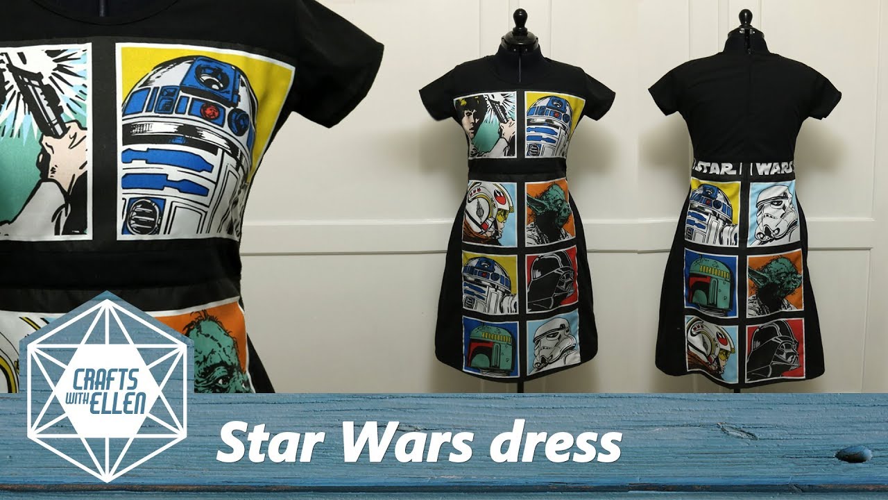 Making A Star Wars Dress | Sewing Project - YouTube