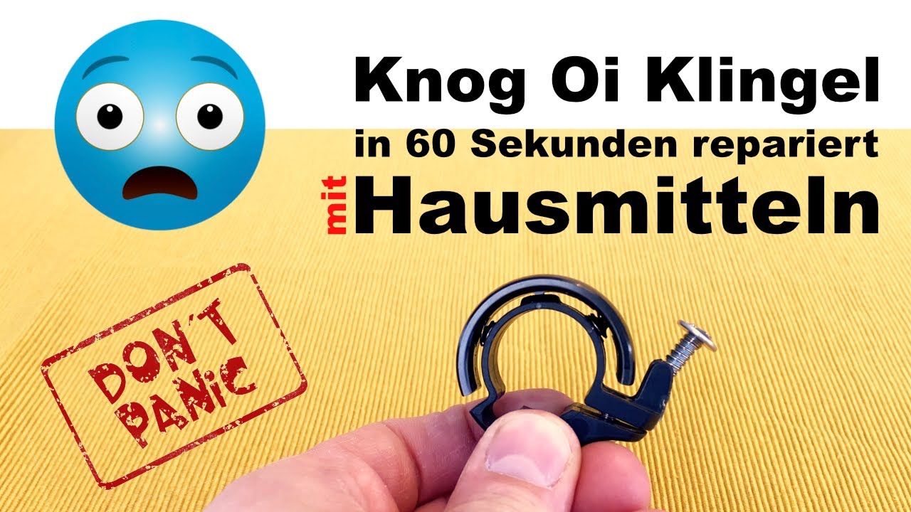 Knog Oi Klingel repariert in 60 Sekunden mit Hausmitteln ...