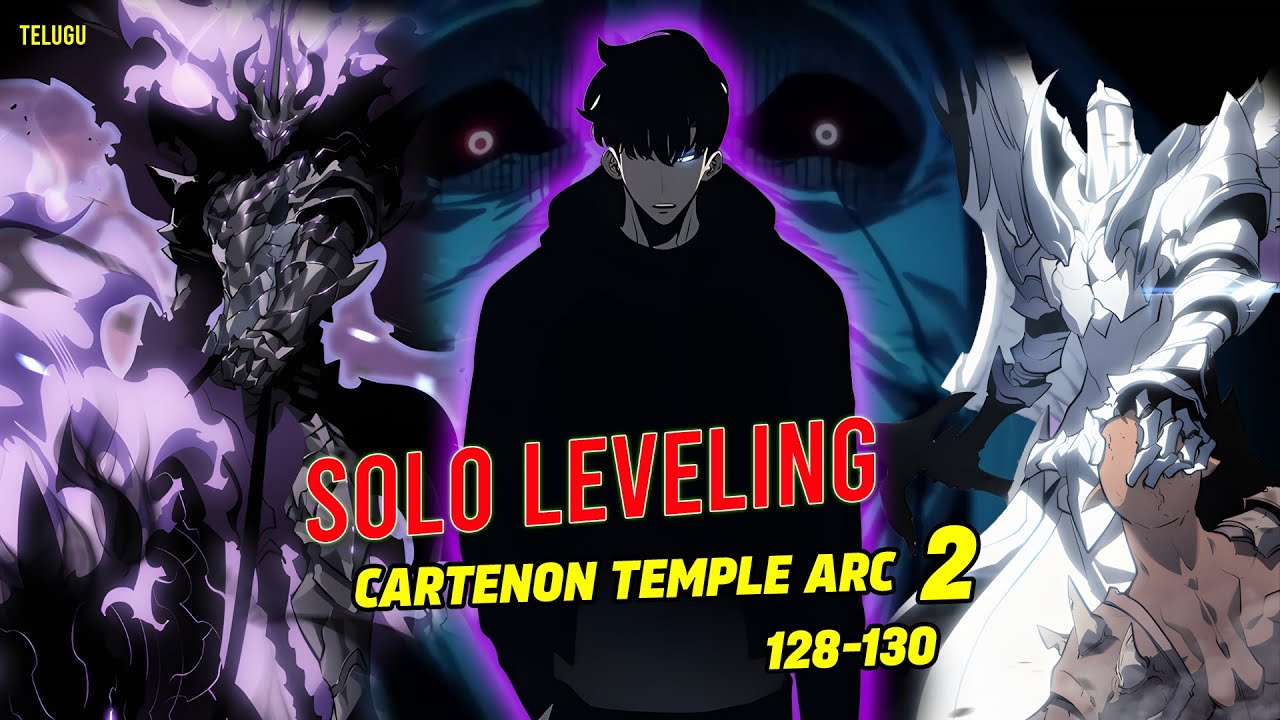 solo leveling explanation | cartenon temple arc part 2 | shadow monarch ...