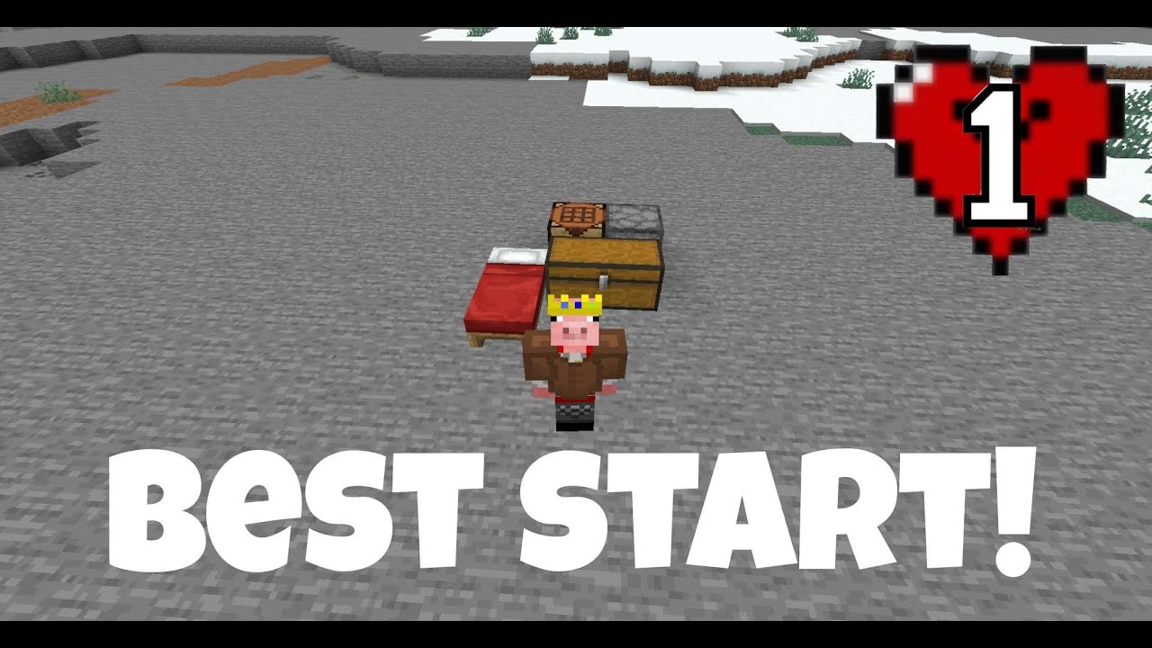 BEST START! (HARDCORE MINECRAFT SEASON 2 EP1) - YouTube