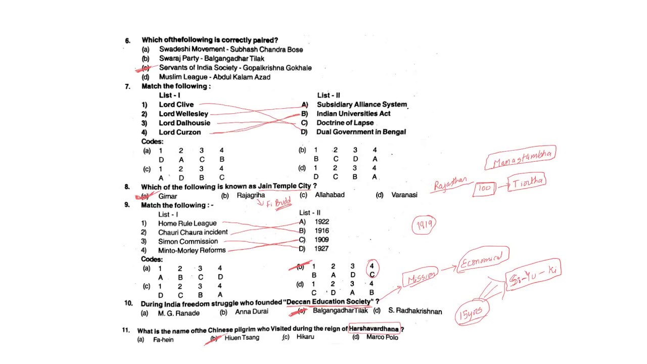 Karnataka PSI question paper 2015 in Kannada Part 1 - YouTube