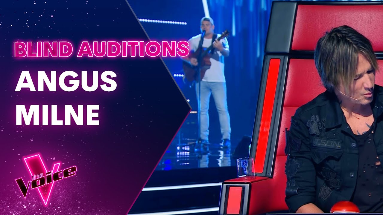 The Blind Auditions: Angus Milne sings Castle on the Hill by Ed Sheeran ...