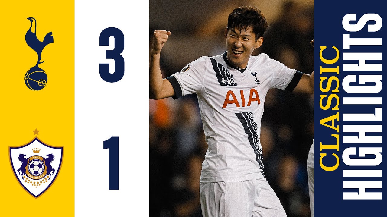 Sonny scores first Spurs goals! // Tottenham Hotspur 3-1 Qarabag ...