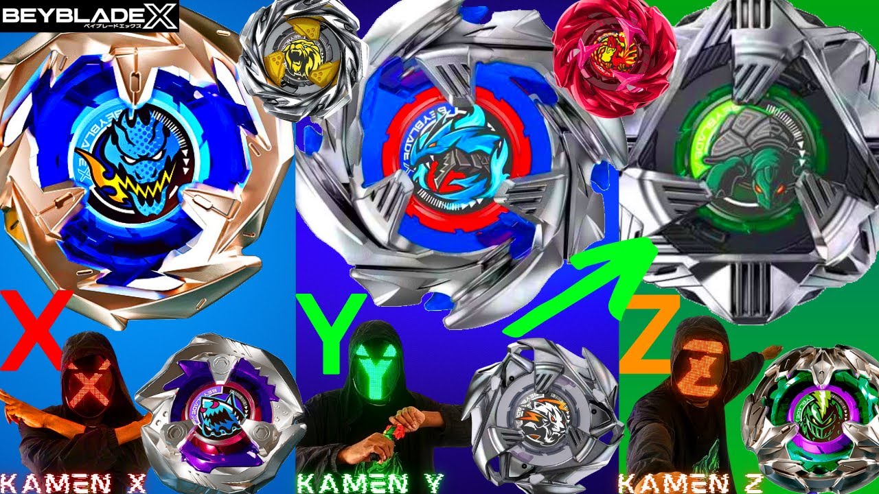 BLACK SHELL BEYBLADE BATTLES!! Beyblade X/UX Marathon THE KAMENS ...