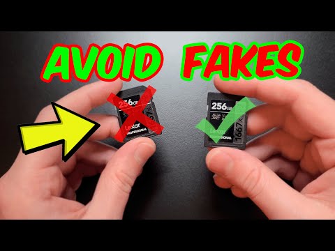 How to Avoid and Identify Counterfeit SD Cards / Flash Drives