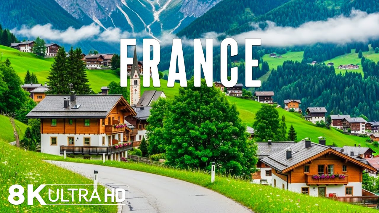 France 8K – Serene Meadows, Coastal Light & The Gentle Harmony of ...