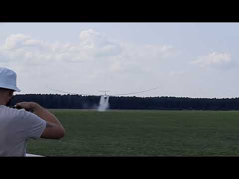 jonker sailplane (JS-1) glider low pass - YouTube