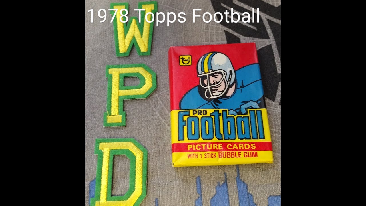 1978 Topps Football Pack Break & Christmas Eve, Eve, Eve Giveaway ...
