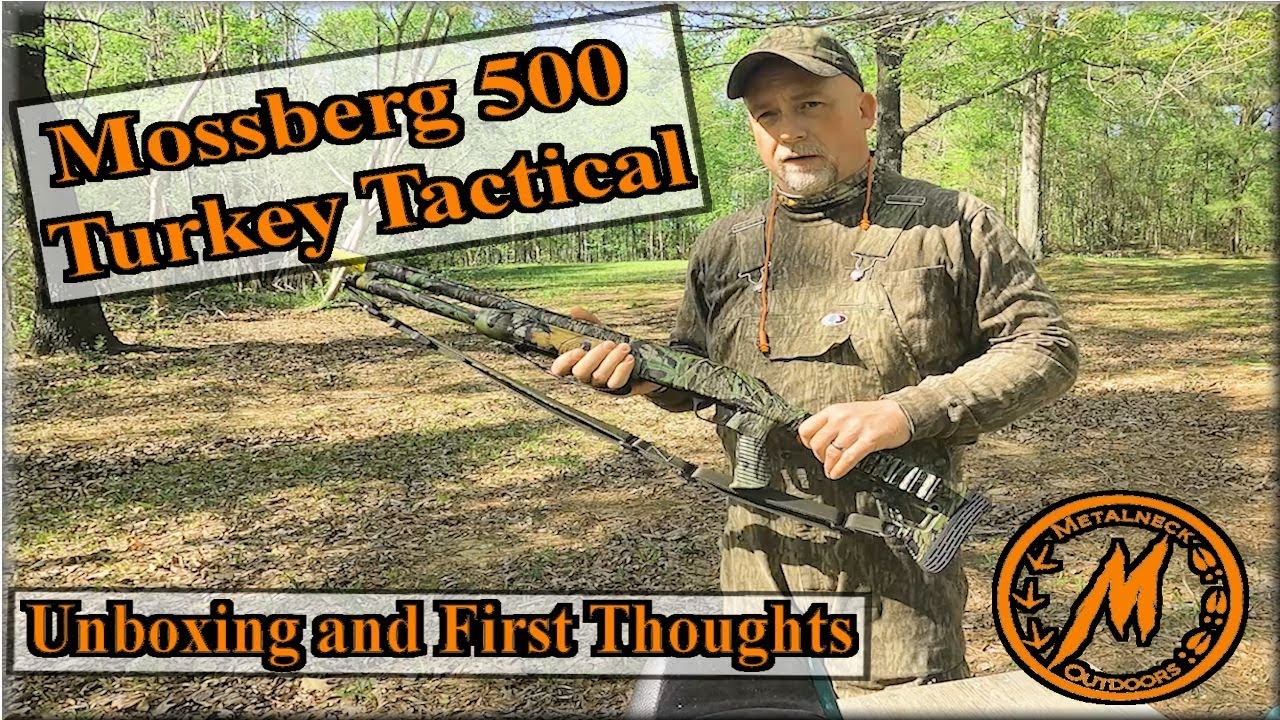 Mossberg 500 Tactical Turkey Unboxed, Fired and Reviewed - YouTube