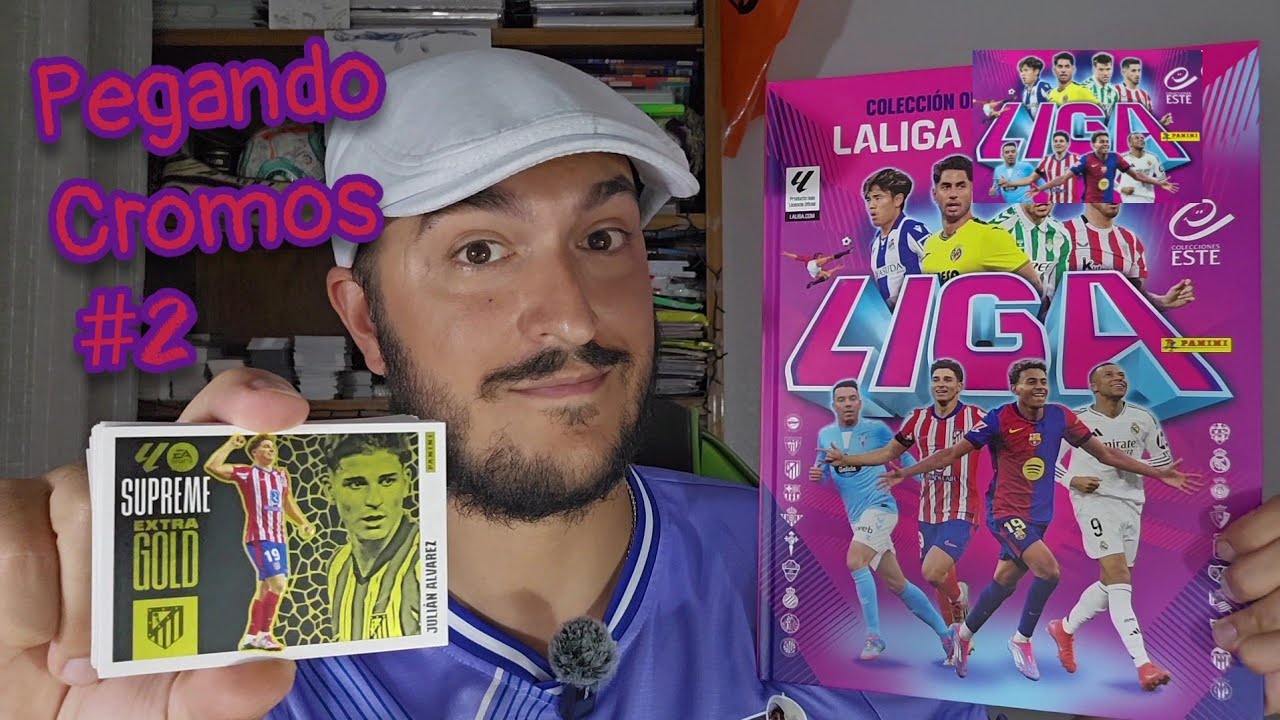 *NUEVA SUPREME EXTRA GOLD* - Pegando Cromos #2 *Liga Este 2025-26 ...