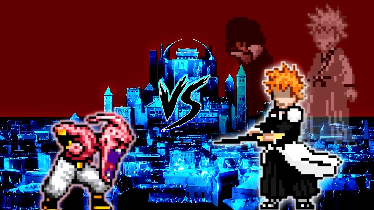Kid Buu V3 (New) VS Ichigo TYBW Shikai V2 in Jump Force Mugen - YouTube