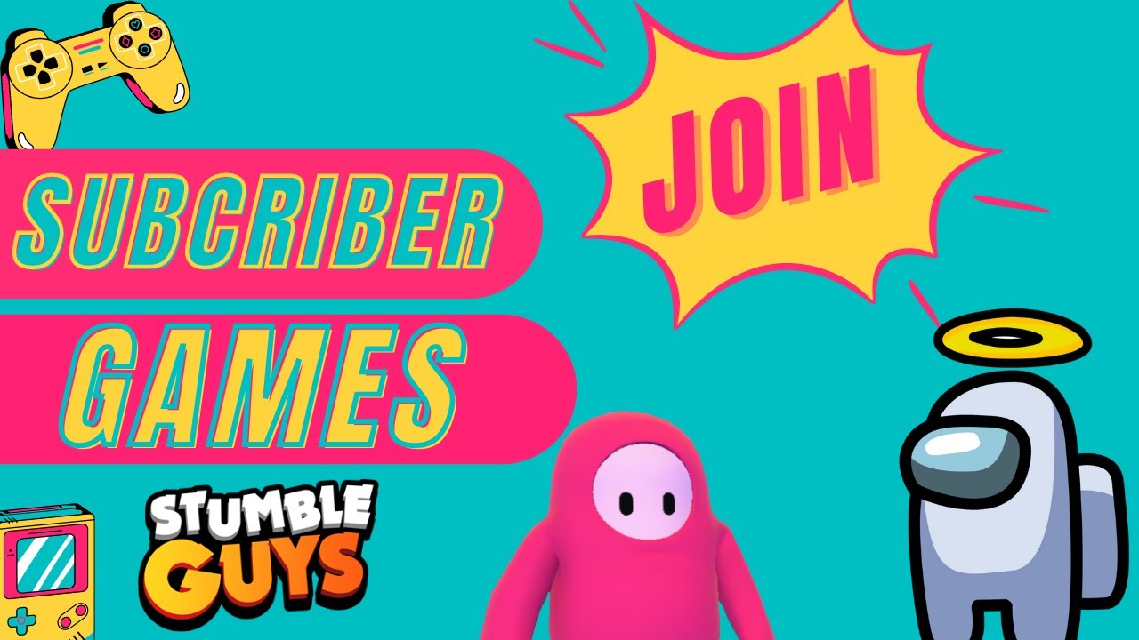 Enjoy the Fun Saturday | Subscriber Games | Giveaway details in ...