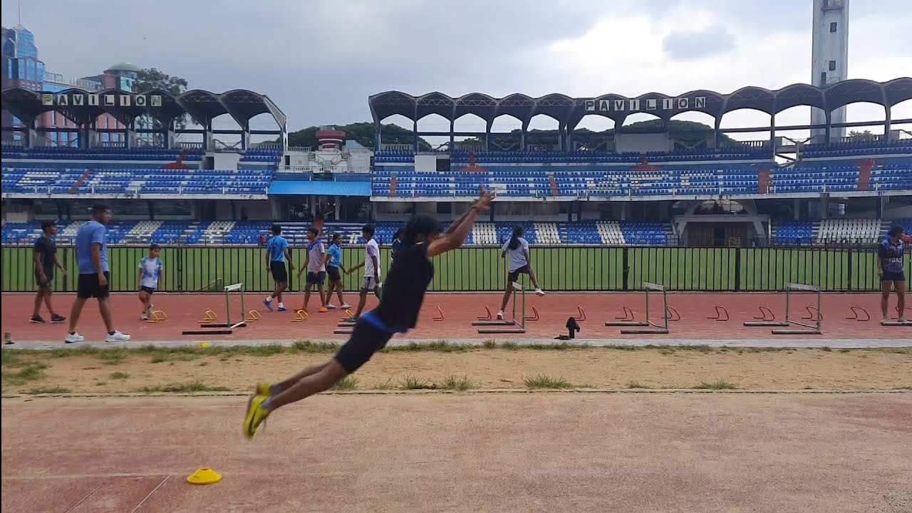 Triple broad jumps | standing start - YouTube