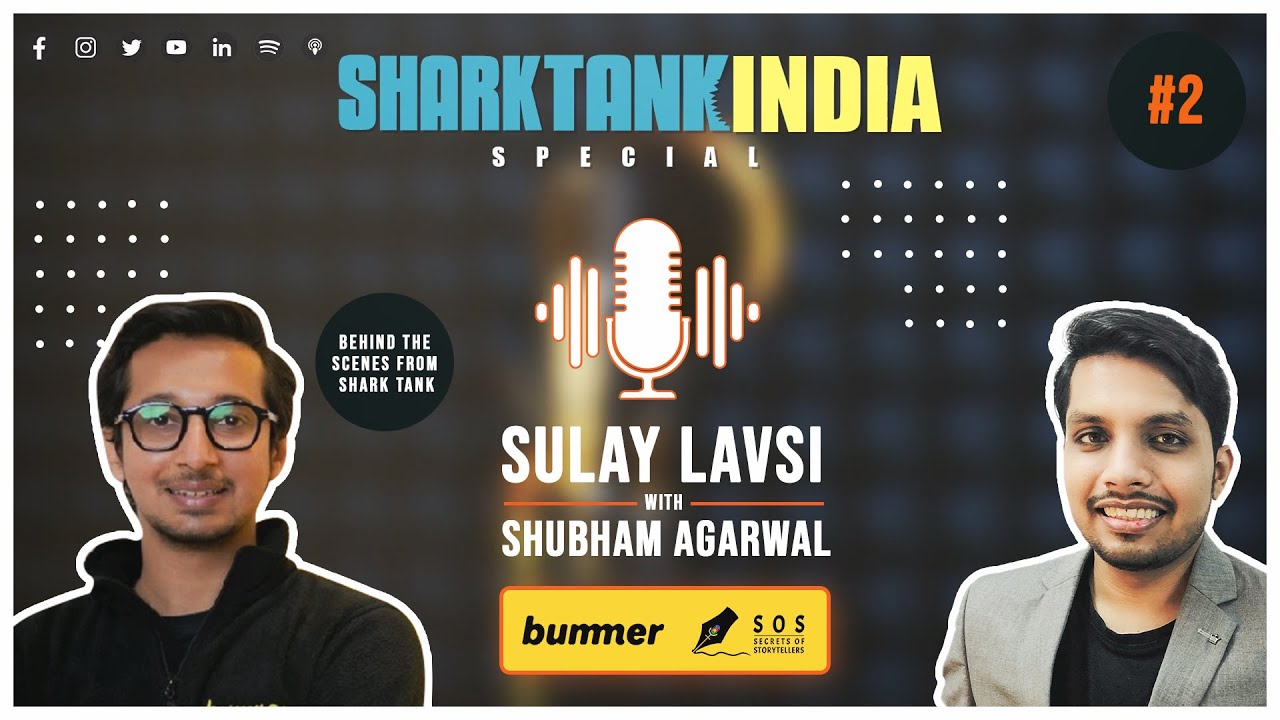 Shark Tank India Special | Bummer | Sulay Lavsi, Founder and CEO ...