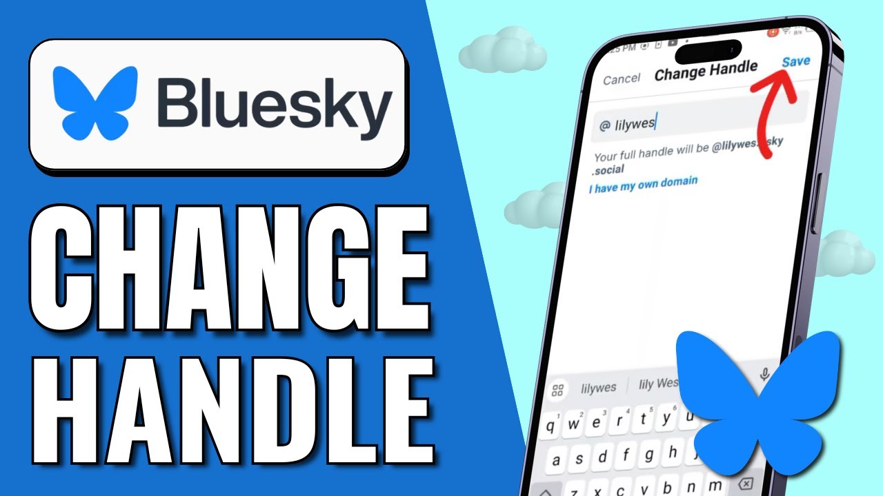 How to Change Bluesky Handle | change username on bluesky (Step-by-Step ...