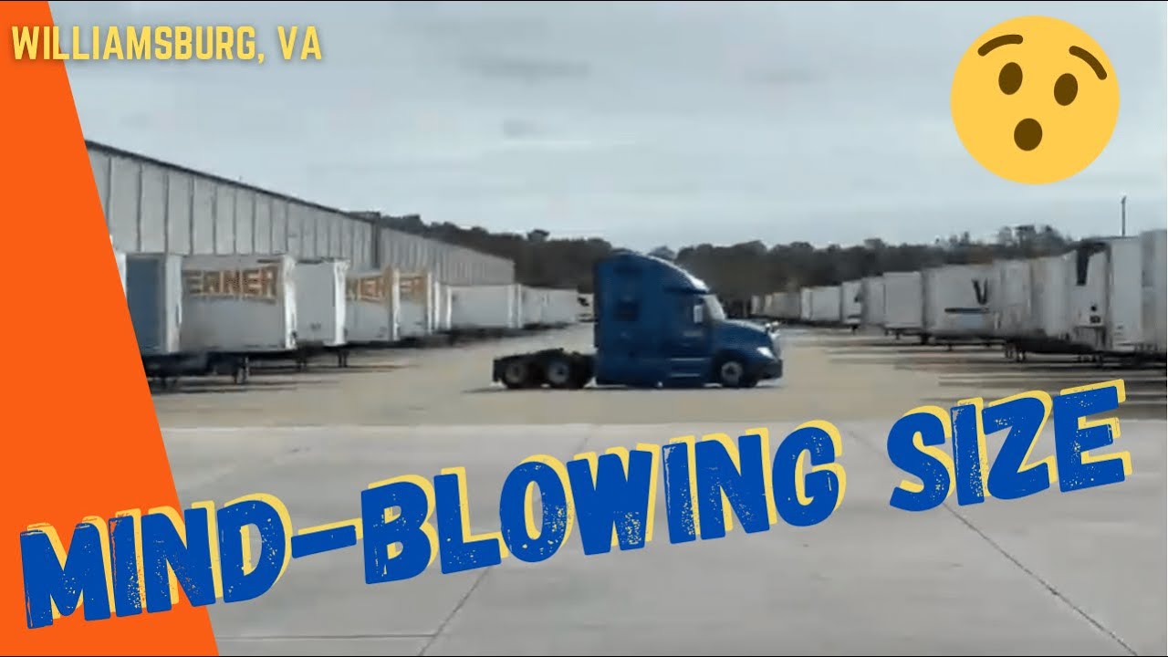 “LOOK AT THE SIZE!” | WALMART DISTRIBUTION CENTER | TRAILER PICK UP ...