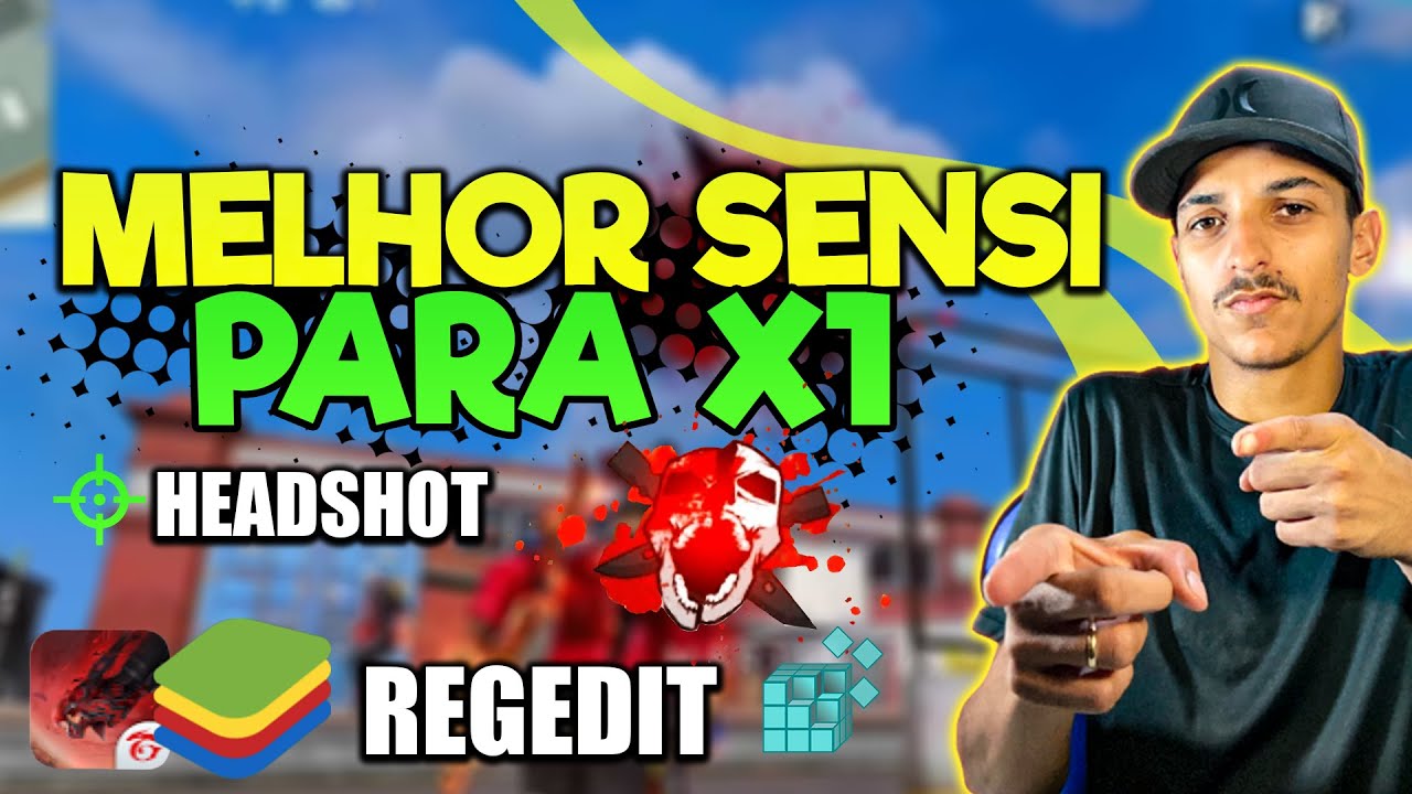 MELHOR SENSI PARA X1! REVELEI TUDOOO!! FREE FIRE EMULADOR! - YouTube