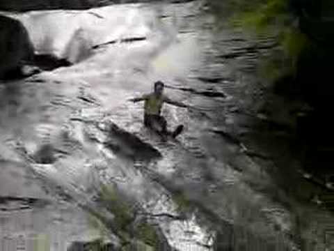 Natural Slide - White Mountains, NH - YouTube