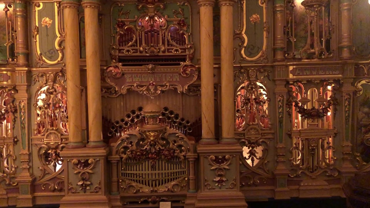 115 Key Mortier Dance Organ Plays "?" - YouTube