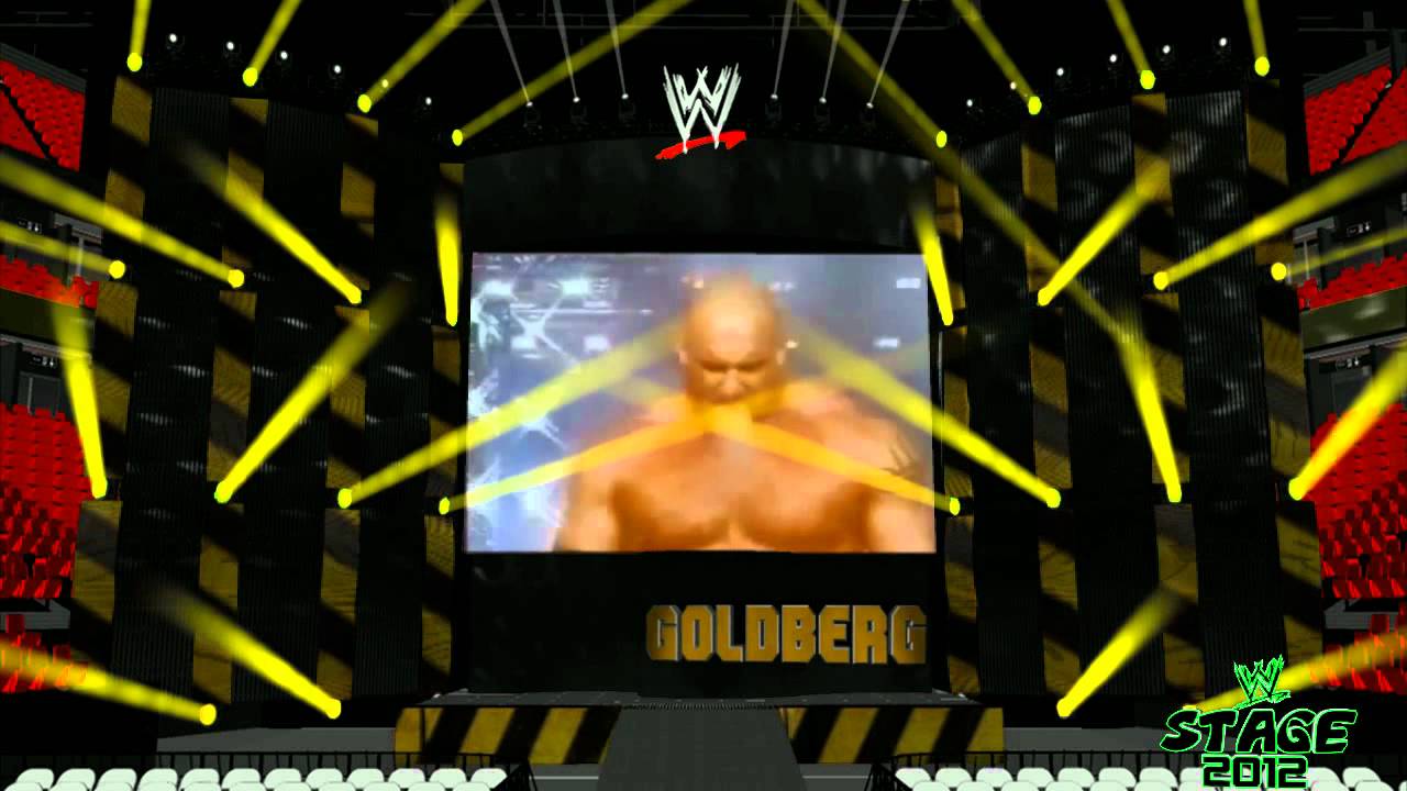 Goldberg Returns RAW 1000th Episode 2012 WWE Stage - YouTube