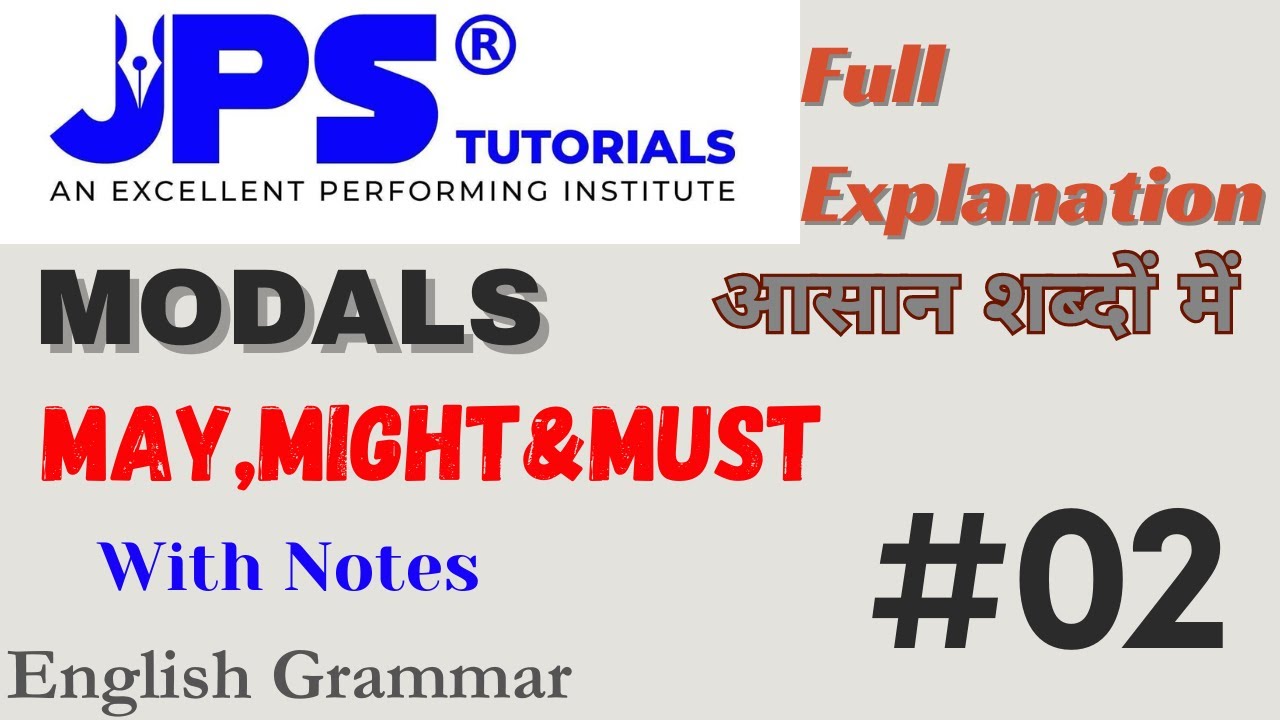 Modals | May, Might & Must | English Grammar - YouTube