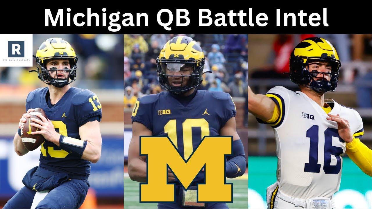 Michigan Football QB Battle Preview | Michigan Football 2024 - YouTube