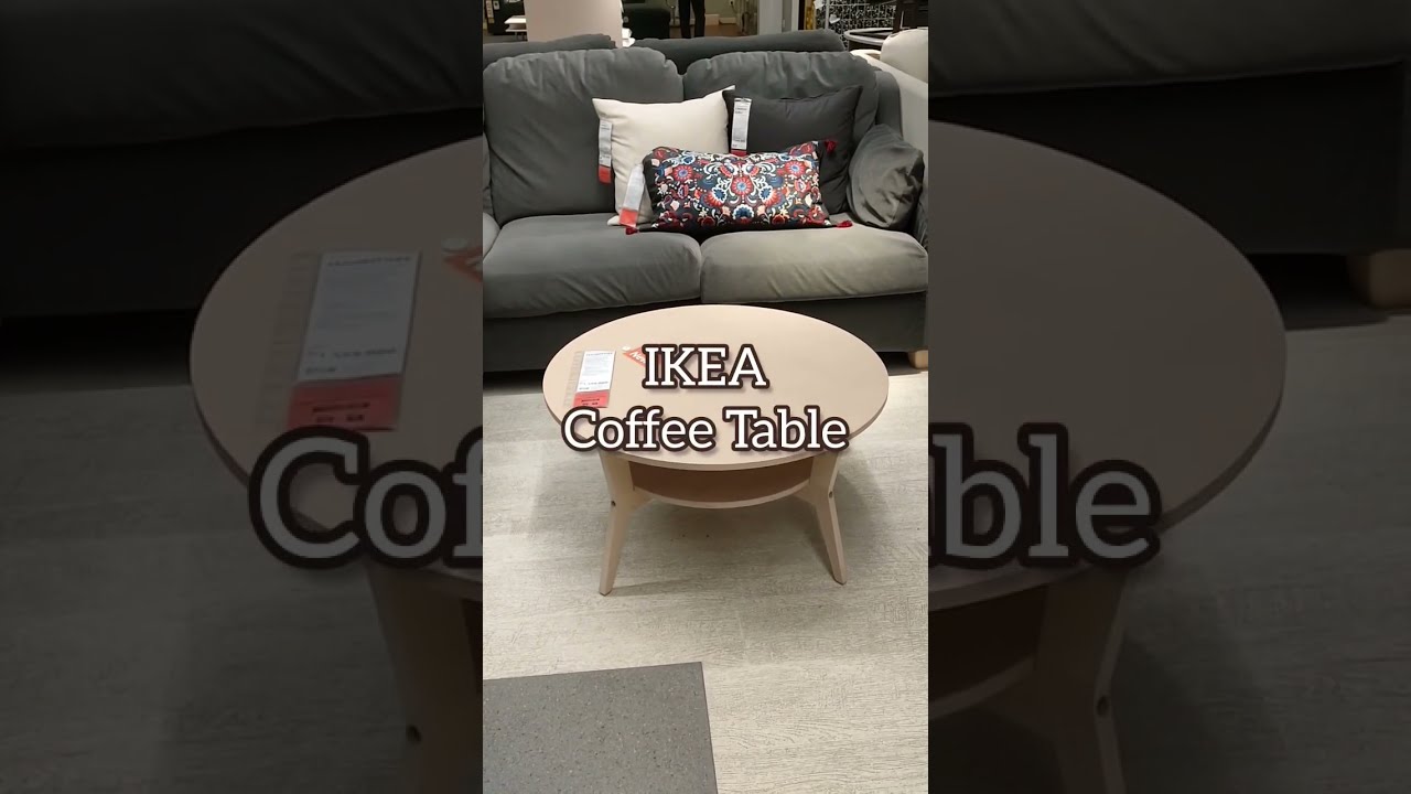 IKEA Jakobsfors, a new coffee table - YouTube