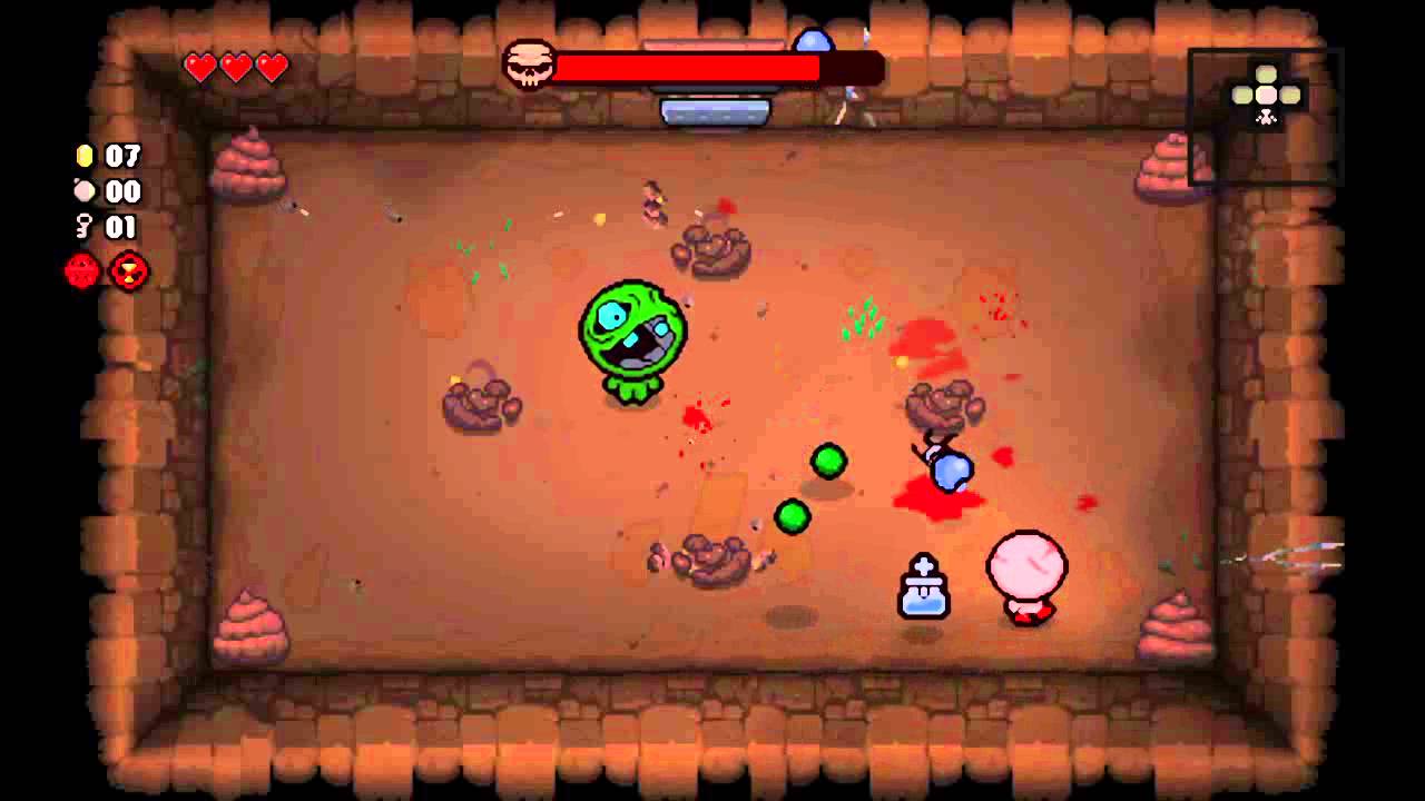The Binding of Isaac: Rebirth Super Sloth Boss Fight - YouTube