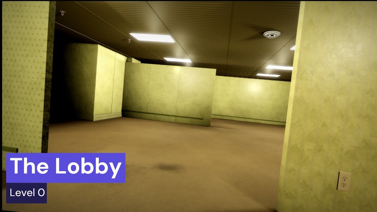 Backrooms Level 0 Design (Speed Build) Roblox Studio - YouTube
